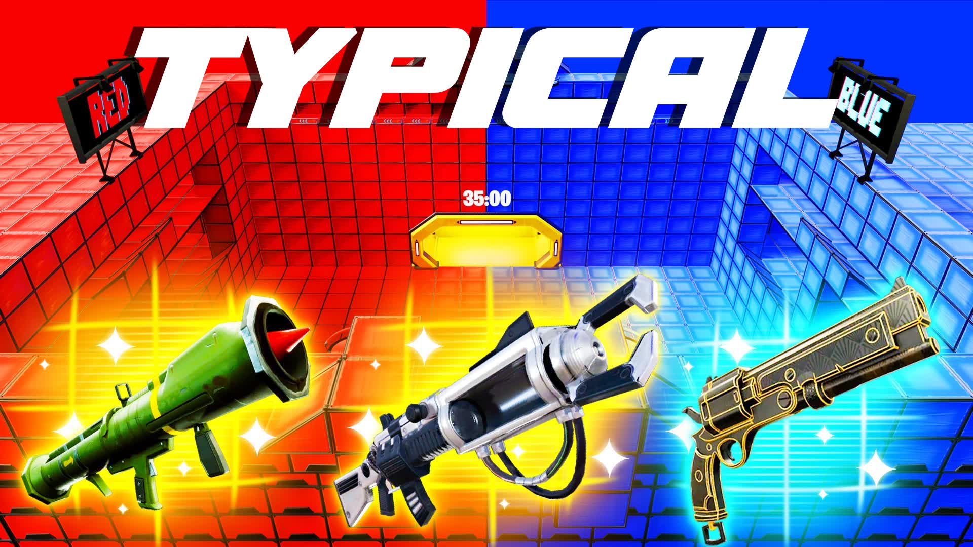 TYPICAL RED VS BLUE 🔴🔵 6285-7395-7522 by thegoatdofian - Fortnite ...