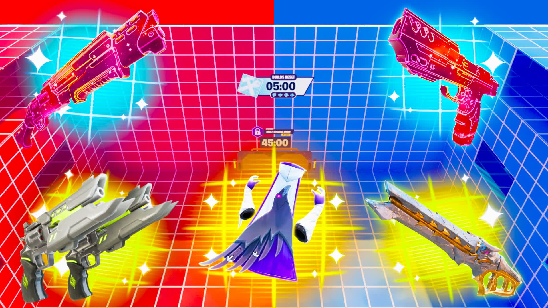 CRAZY RED VS BLUE 🔴🔵 8244-4631-7240 by rozbr - Fortnite Creative Map Code - Fortnite.GG