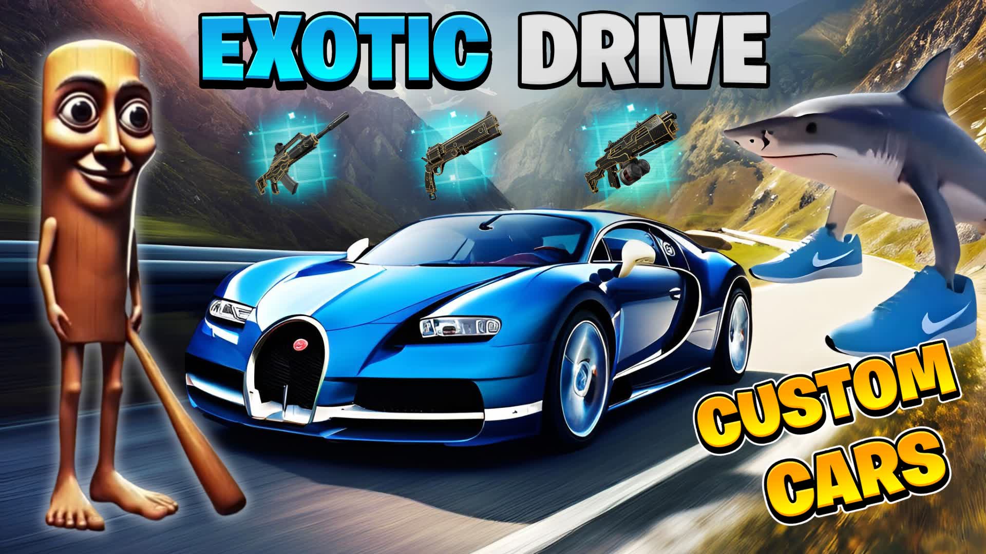 EXOTIC DRIVE FREE FOR ALL 5131-2542-2781 by bobette - Fortnite Creative ...