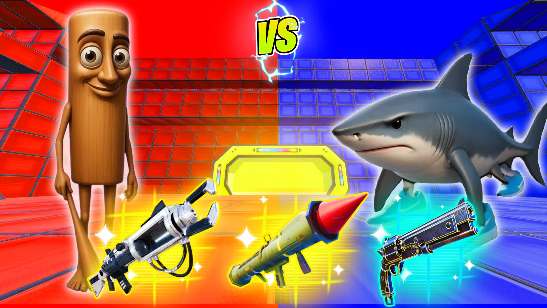 TUNG VS TRALALERO⭐️ RED VS BLUE 🔴🔵 4384-7029-1956 by bigwahed ...