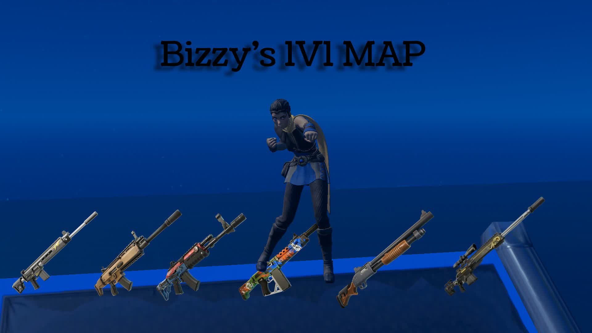 Bizzy's 1v1 Map - 7165-4487-5994 | Fortnite Zone