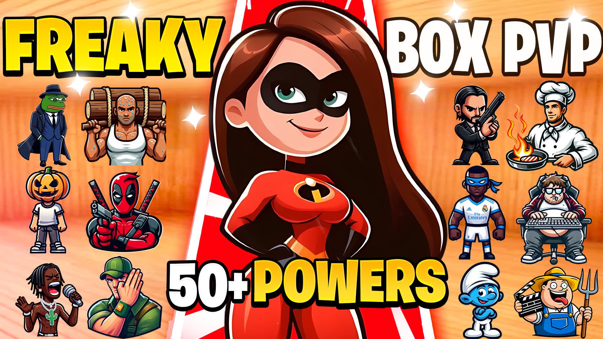 😜 FREAKY BOXFIGHTS 📦 9542-8871-9890 by teamsnx - Fortnite Creative Map ...