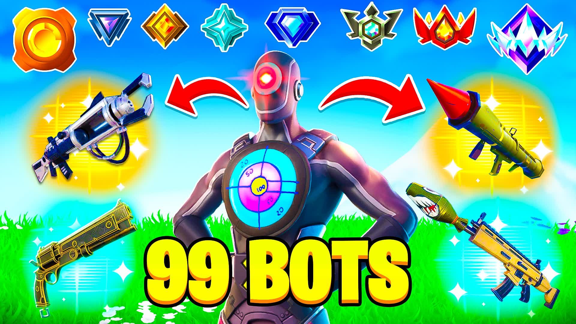 BOT FUN ROYALE BASE WARS MEME RACE CARS 7130-6617-8607 by best_maps - Fortnite Creative Map Code ...