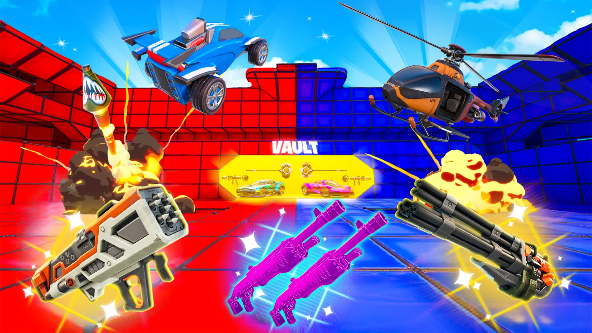 THE REVOLUTION VX⭐️RED VS BLUE🔴🔵 0314-4473-3531 by 32usd - Fortnite ...