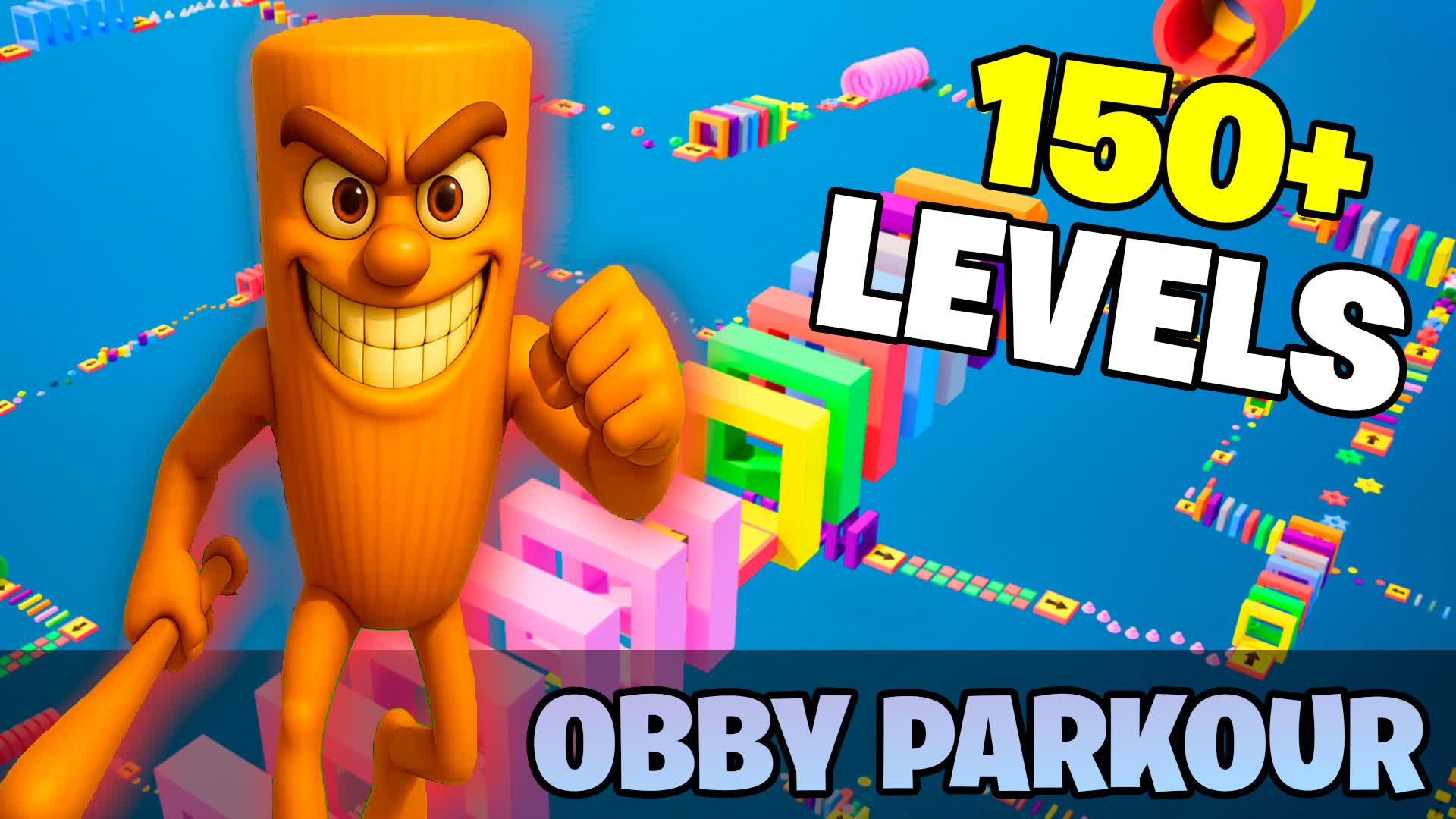 ⭐CRAZY OBBY PARKOUR 150+ LEVELS⭐ 1102-0762-8159 by xumbinhofn - Fortnite Creative Map Code ...
