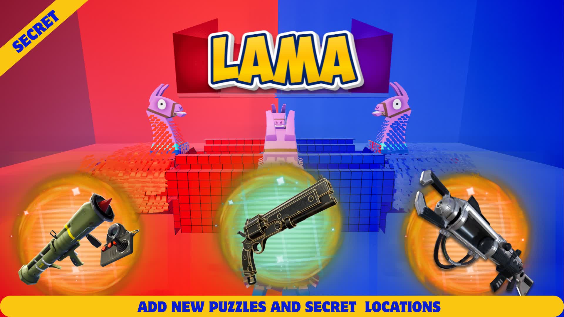 LAMA RED VS BLUE 7323-5678-7460 by giai - Fortnite Creative Map Code ...