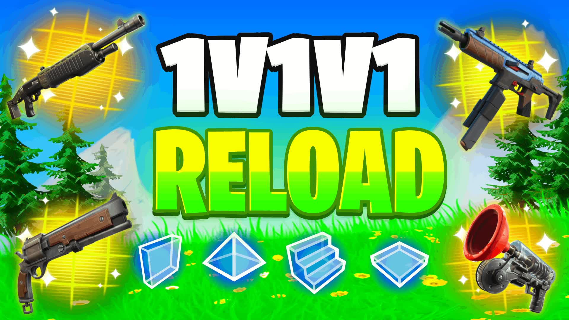 1v1v1 reload pvp 1v1 2v1 Free for all 4140-1046-5114 by 1v1v1-super-ffa - Fortnite Creative Map ...