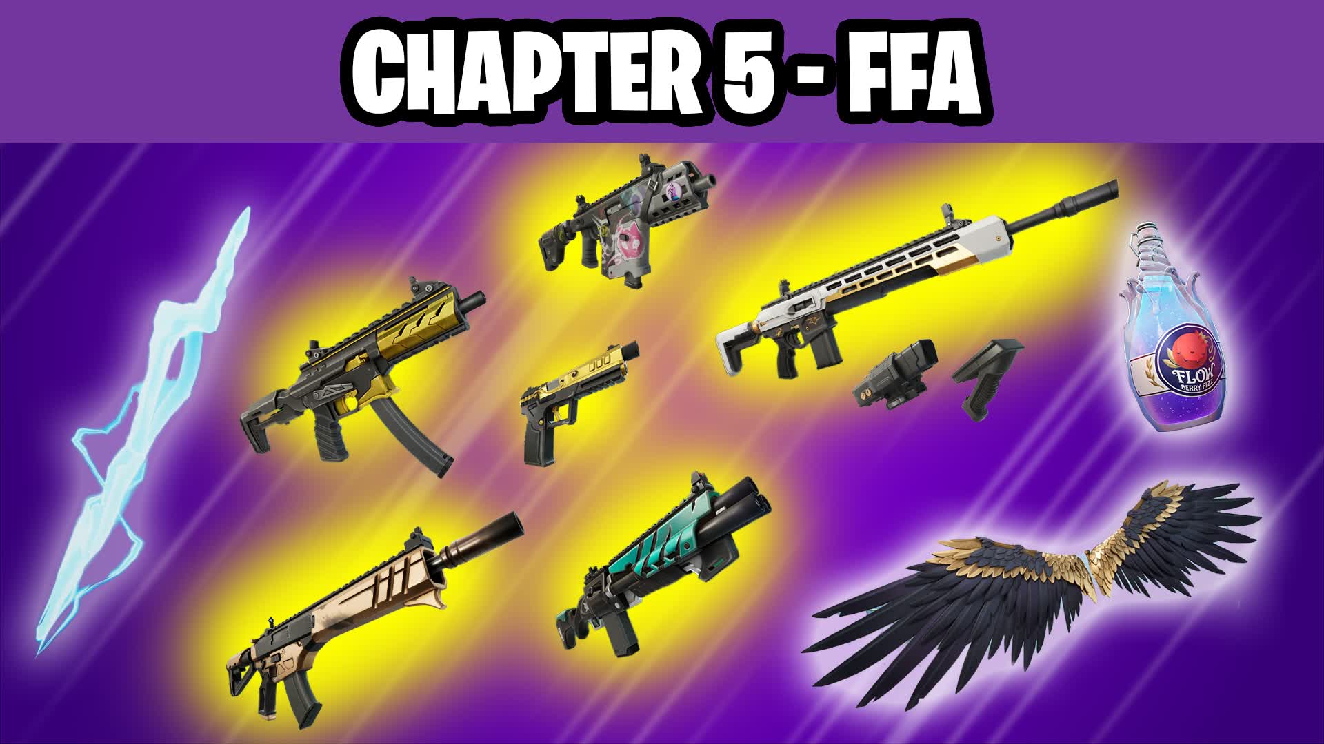 ⭐CH5 WEAPONS - FFA EDIT ONE SHOT 2666-7644-1494 by snoozstudio ...
