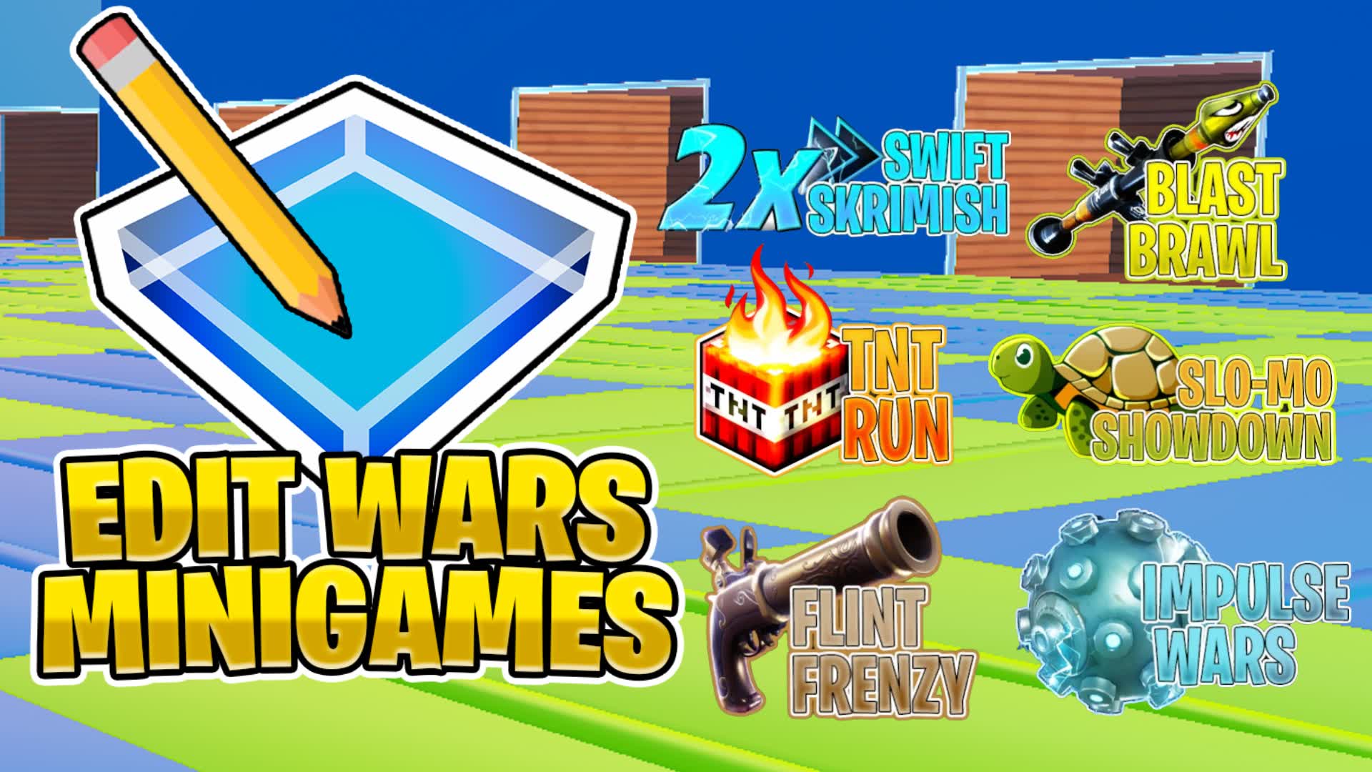 ️ EDIT WARS MINIGAMES 💠 5861-0073-0947 by gnrak - Fortnite Creative Map ...