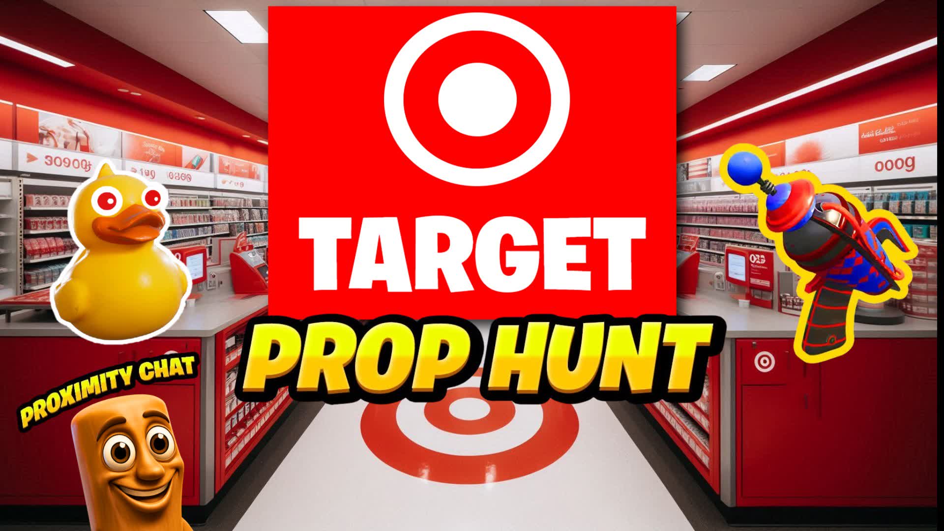 TARGET PROP HUNT 🛒 SUPERMAKRET 8423-1480-5967 by prophunt_studio ...