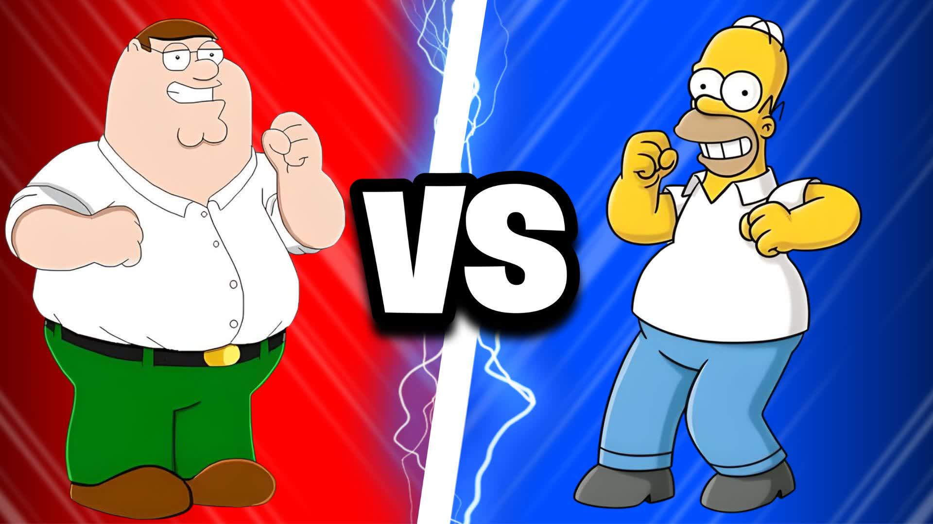 Peter Griffin vs Homer 🔴🔵 2221-8428-9618 by geeorgestudios - Fortnite ...