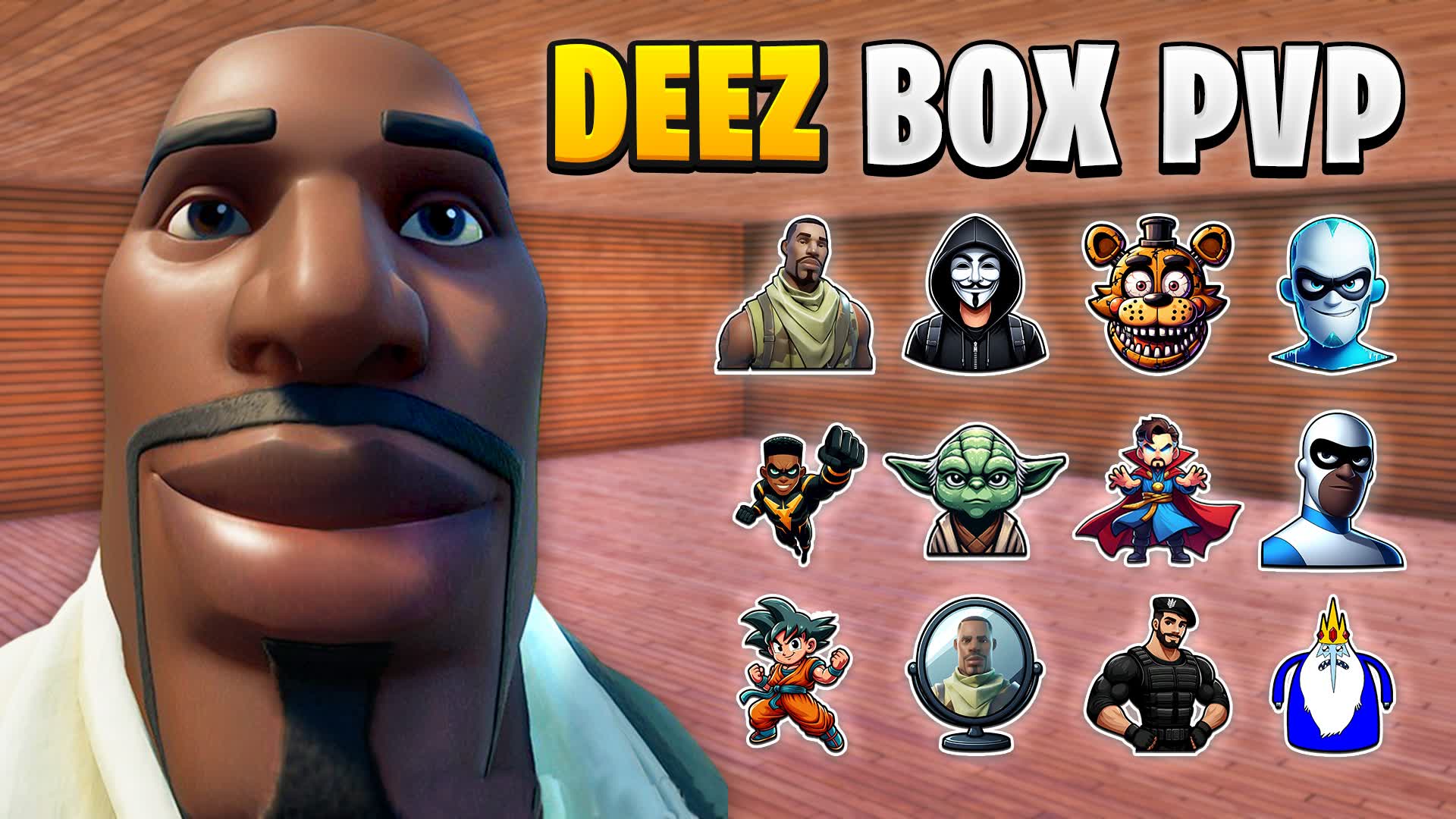 🥜 DEEZ BOX PVP 📦 1393-9054-1306 by 7w7 - Fortnite Creative Map Code - Fortnite.GG