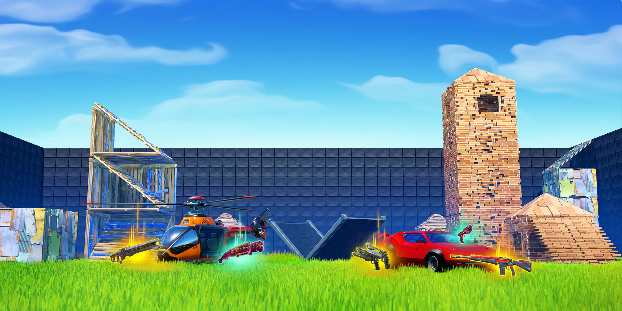 1V1 SUPER ALL GUNS 2832-3353-1606 by 7ams - Fortnite Creative Map Code - Fortnite.GG