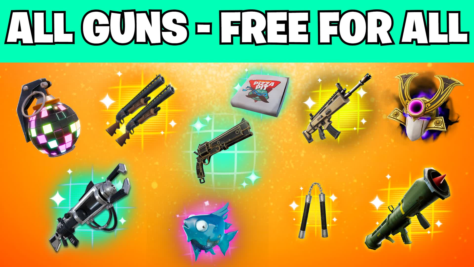 All Guns 1v1 Free For All HERO 0930-7825-8904 by parkour2 - Fortnite ...