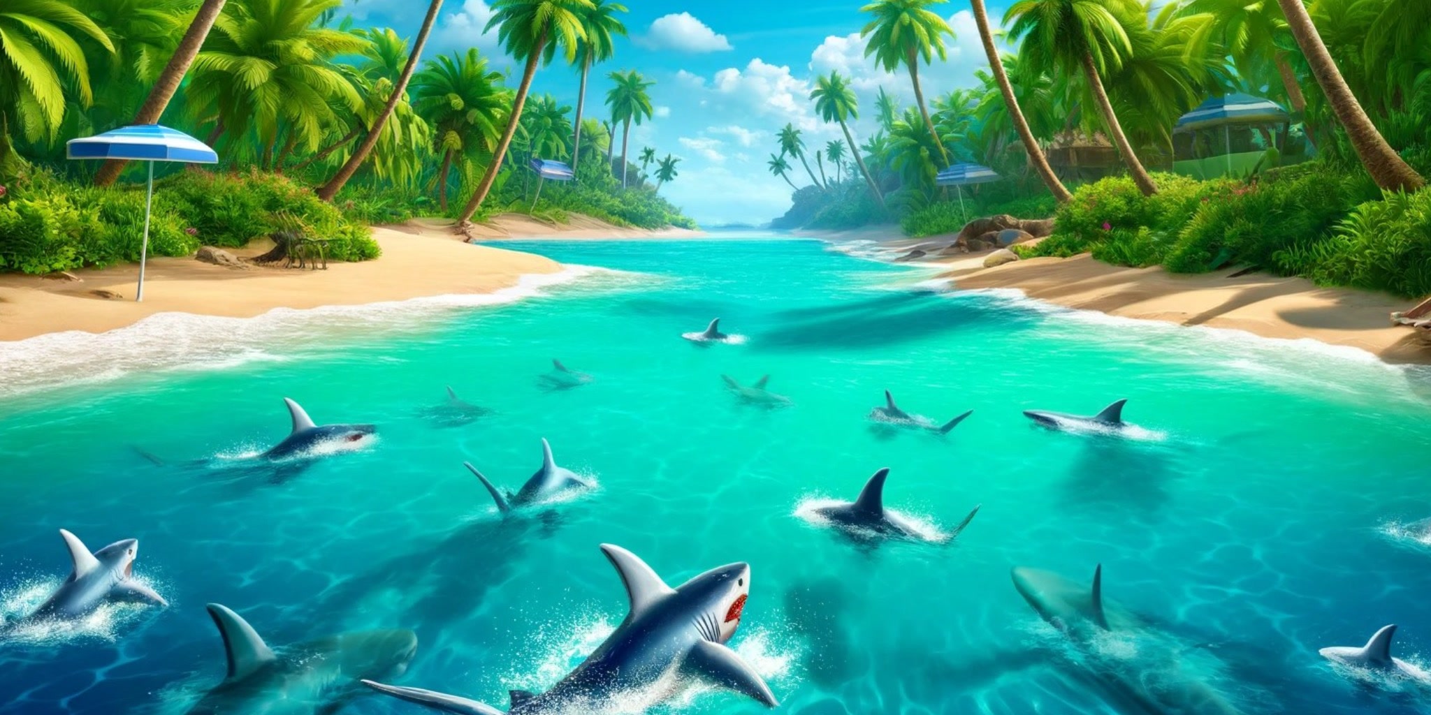 Shark FFA 5387-2287-3100 by flyguy - Fortnite Creative Map Code ...