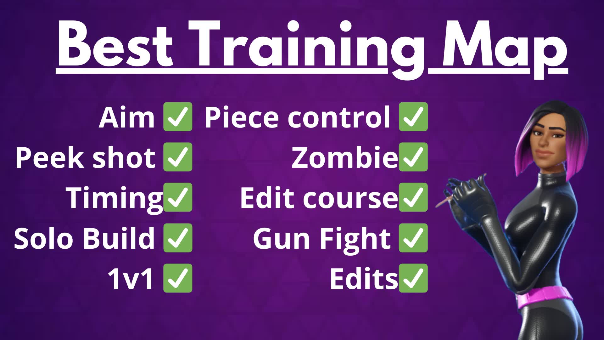 🔥 BEST TRAINING MAP 🏆 BY MNL 💜 3545-3521-0627 by mnl100k - Fortnite ...