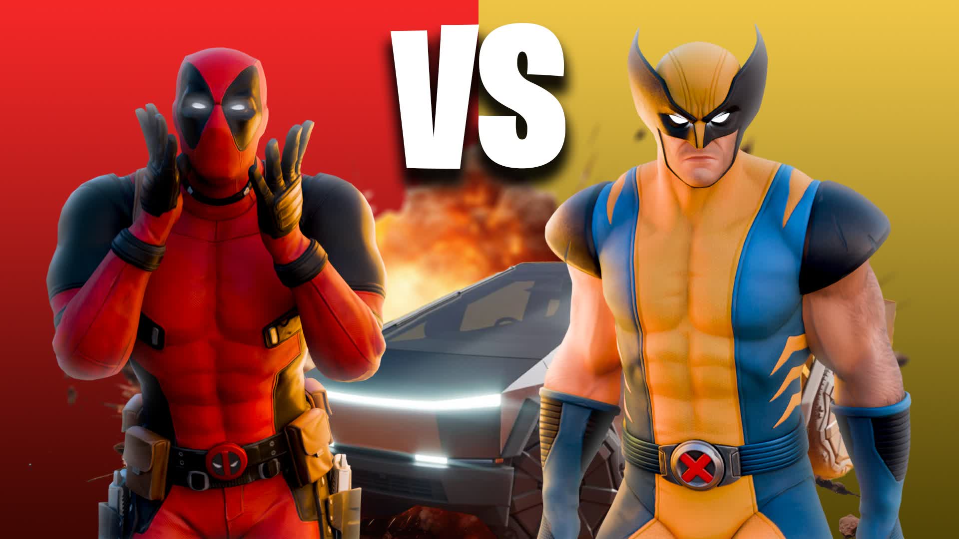 CRAZY🔴DEADPOOL VS SUPER🟡WOLVERINE 1115-9964-9613 by ashon - Fortnite ...