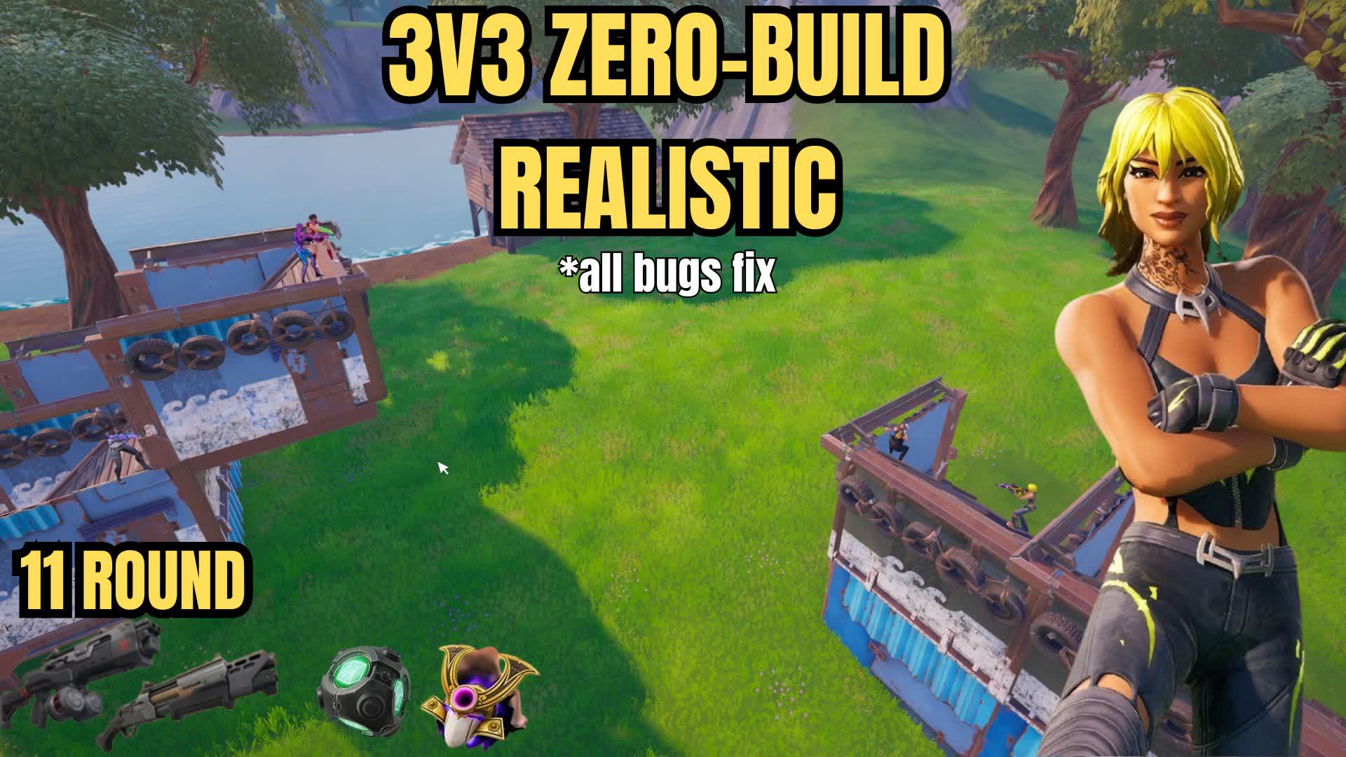 REALISTIC 3v3 ZERO BUILD 1431-8213-3754 by oshiro - Fortnite Creative ...