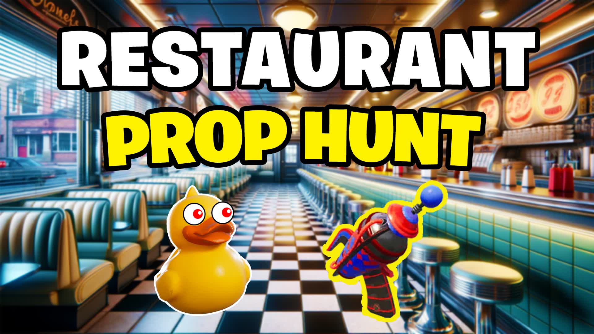 RESTAURANT PROP HUNT🍔 8523-6211-5515 by ccgames - Fortnite Creative Map ...
