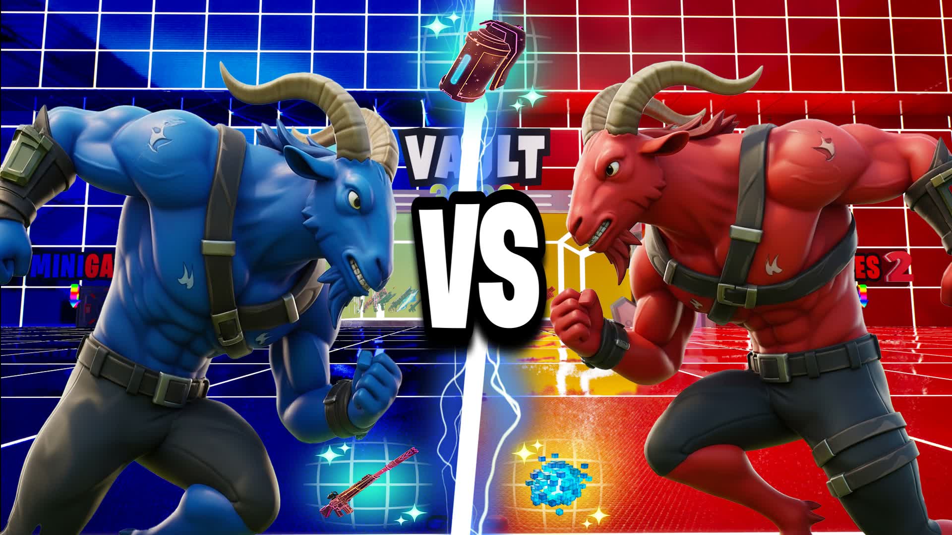 حرب المعيز Goat Wars R V B 🔴🔵🐐 2667-3503-3030 by gemy - Fortnite ...