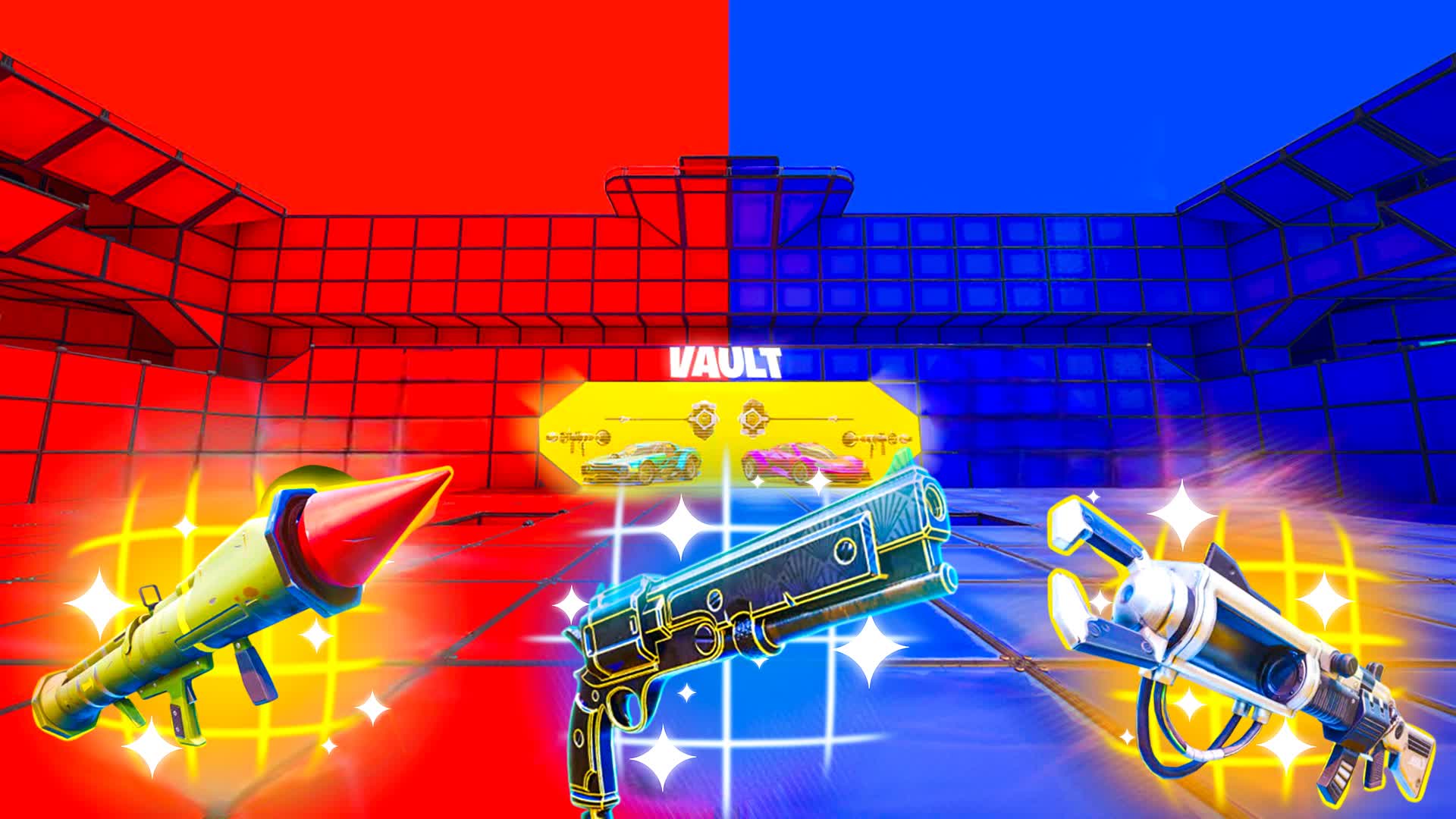 SUPER MEGA RED VS BLUE 🔴 🔵 0389-4089-4840 by zi-aphrxdite-x - Fortnite ...