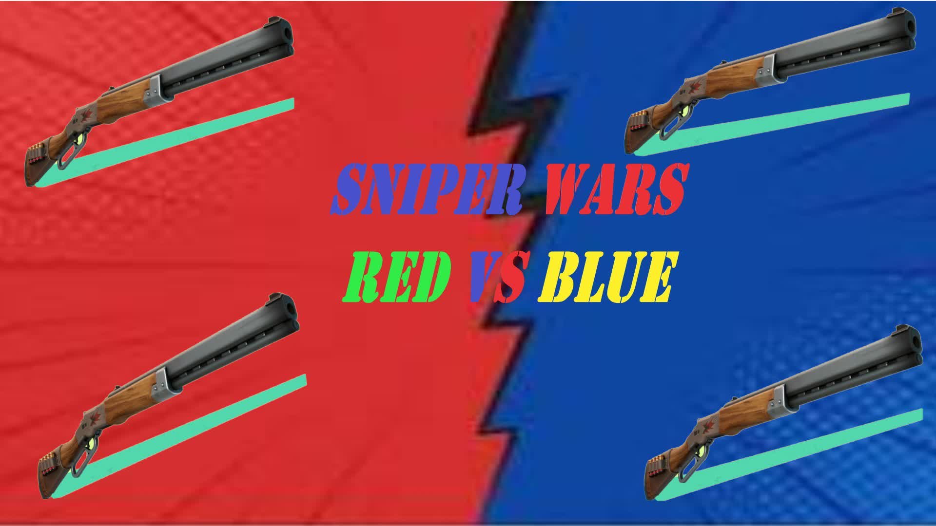 Red v Blue Sniper Practice 2.5 2180-8894-0265 by bzman7 - Fortnite.GG