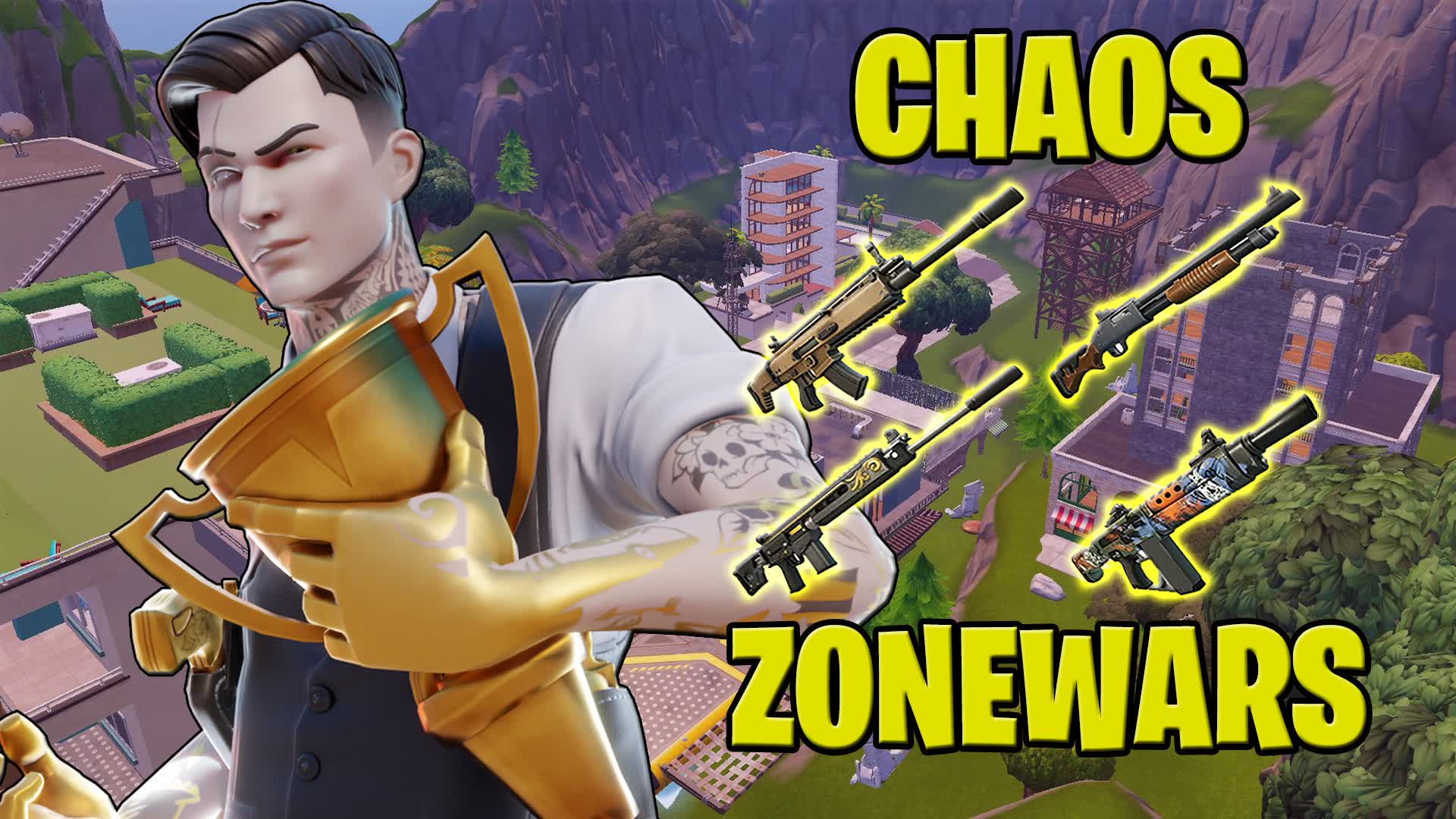 CHAOS ZONE WARS 0256-6717-5837 by cne24 - Fortnite