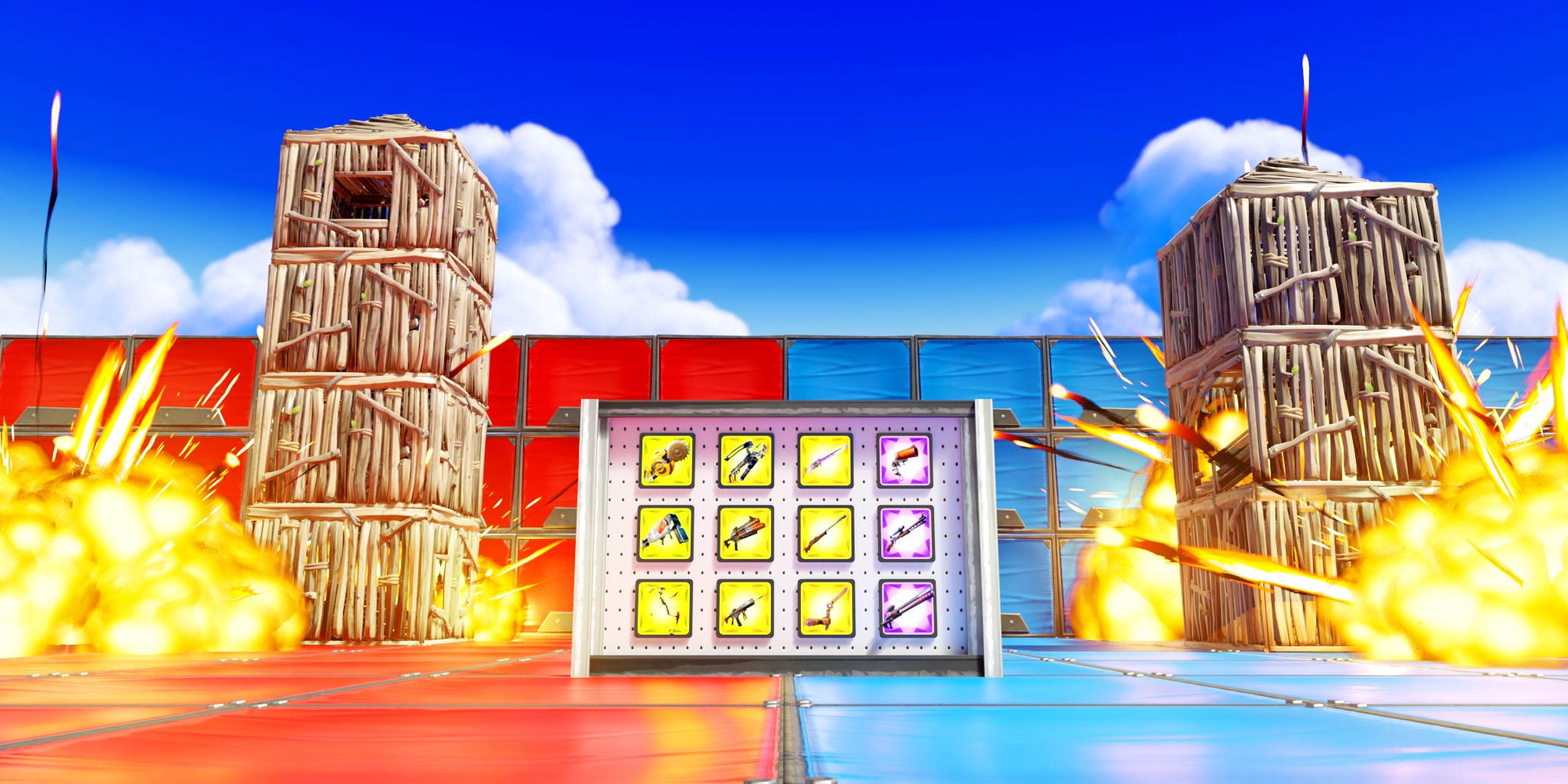 ⭐MYTHIC RED VS BLUE 0662-2510-2370 by frr392 - Fortnite Creative Map ...