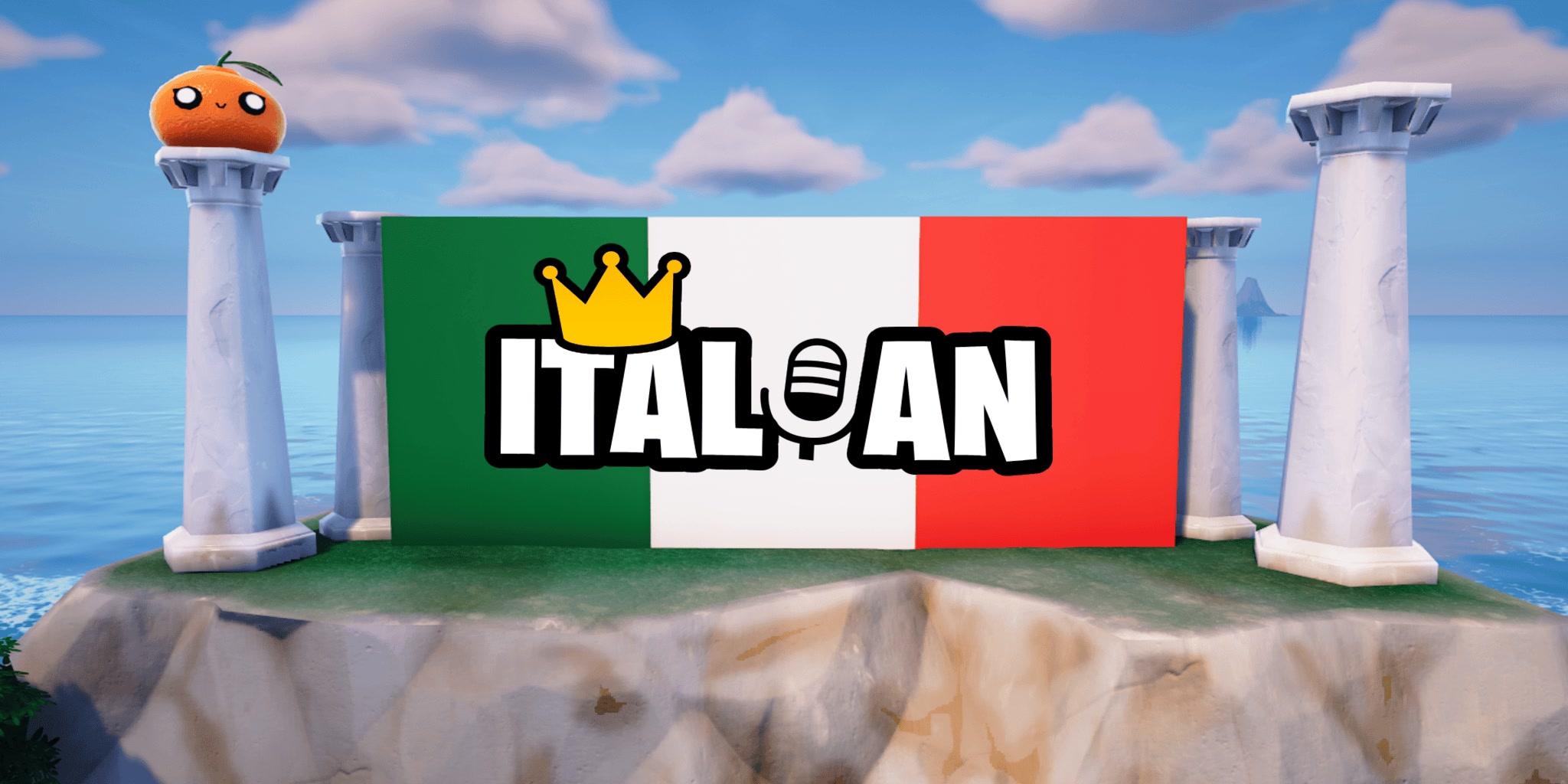 ITALIAN MIC UP 💚 9553-7879-4799 by mandarino - Fortnite Creative Map ...