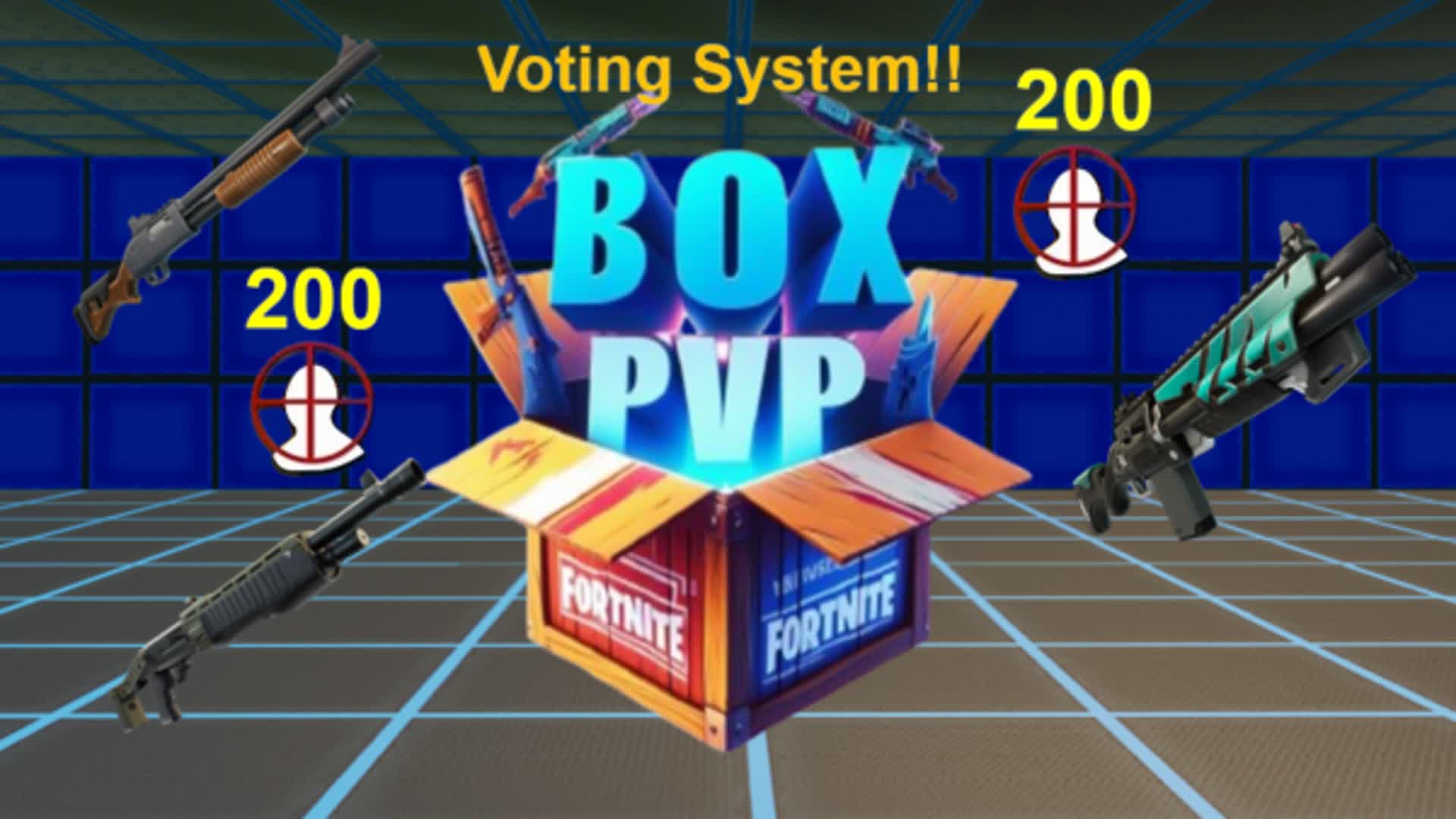 🔵Vote Box PvP📦 6919-6642-3652 by keaviso - Fortnite