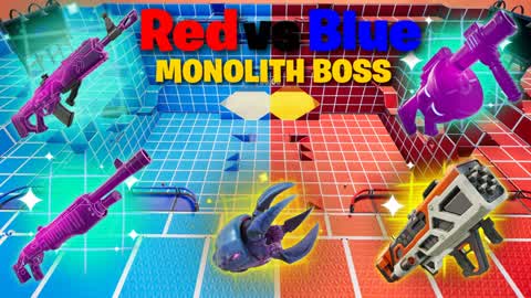 RED VS BLUE: Battle Arena 7423-4415-6052 by thehaytams - Fortnite