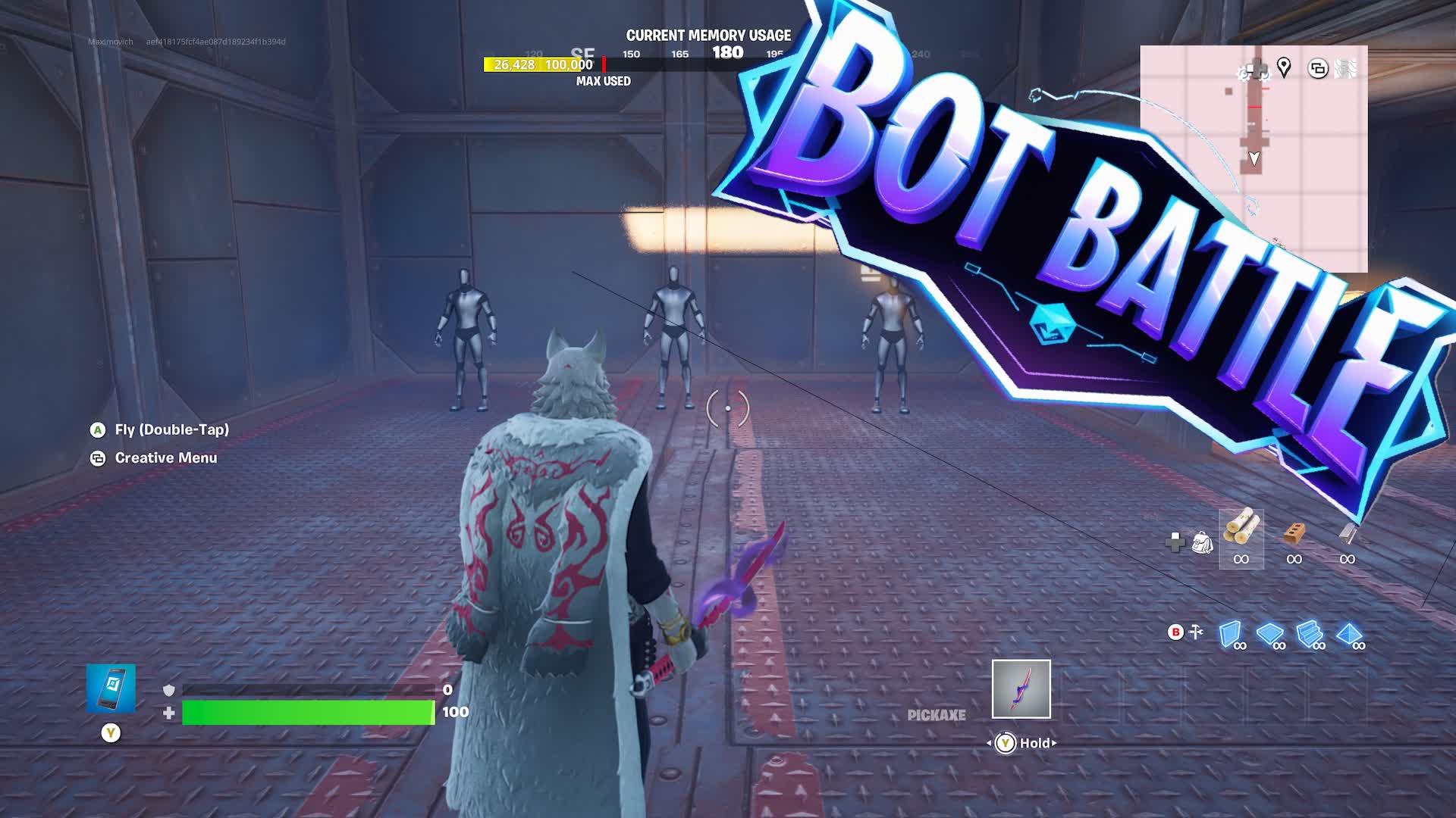 Bot Battle 0920-9687-2014 by blackliger - Fortnite Creative Map Code - Fortnite.GG