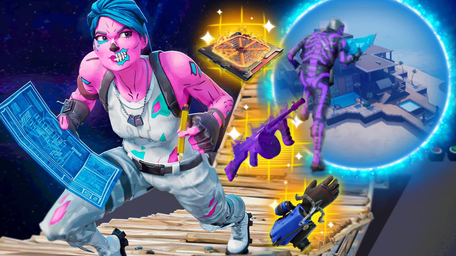 🌌WRAPPED 1V1 (30 PLAYER) 9883-0326-0064 by kencroissant - Fortnite ...