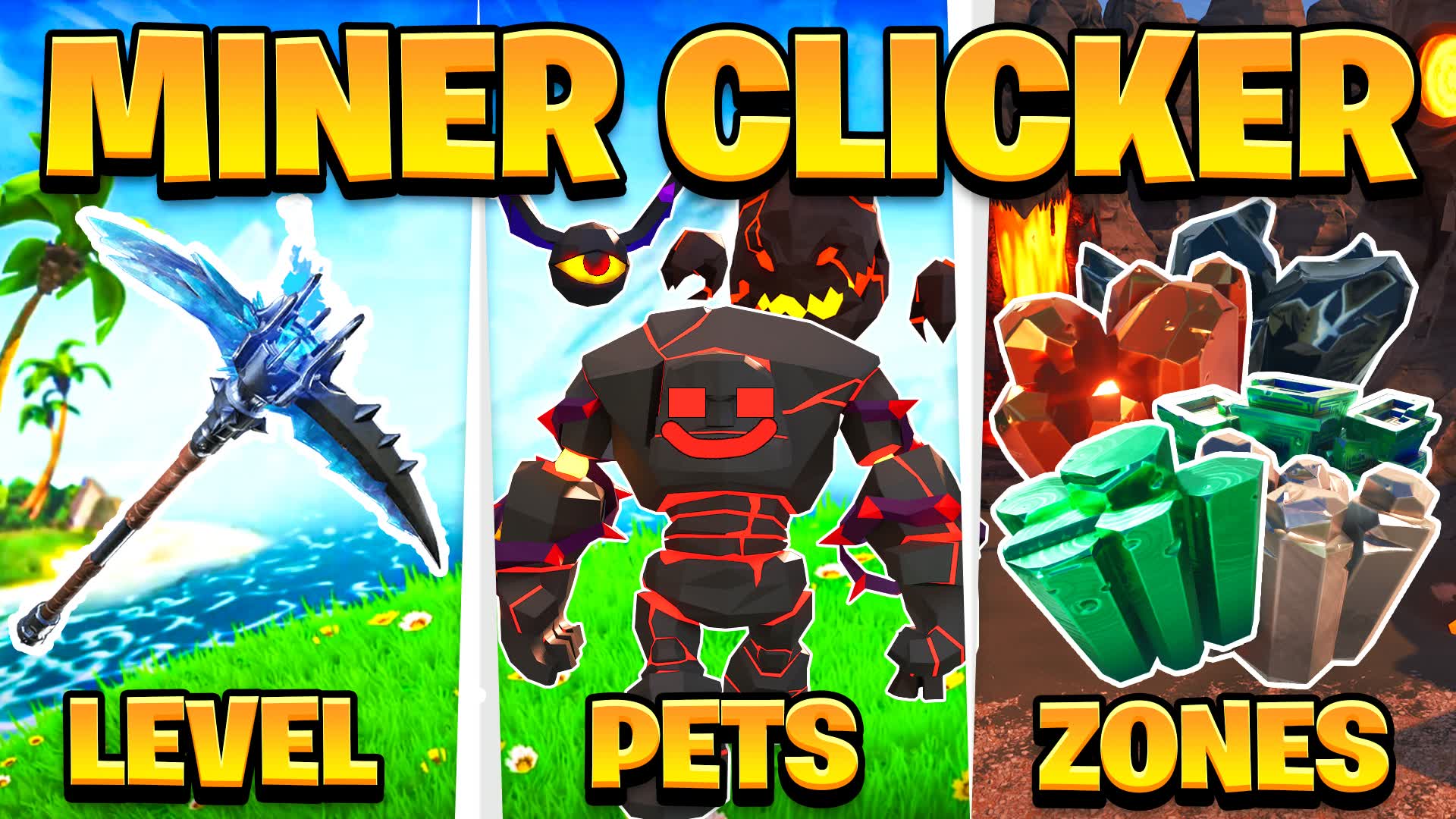 💎MINER CLICKER💎 4086-0750-5587 by kamyker - Fortnite Creative Map Code ...