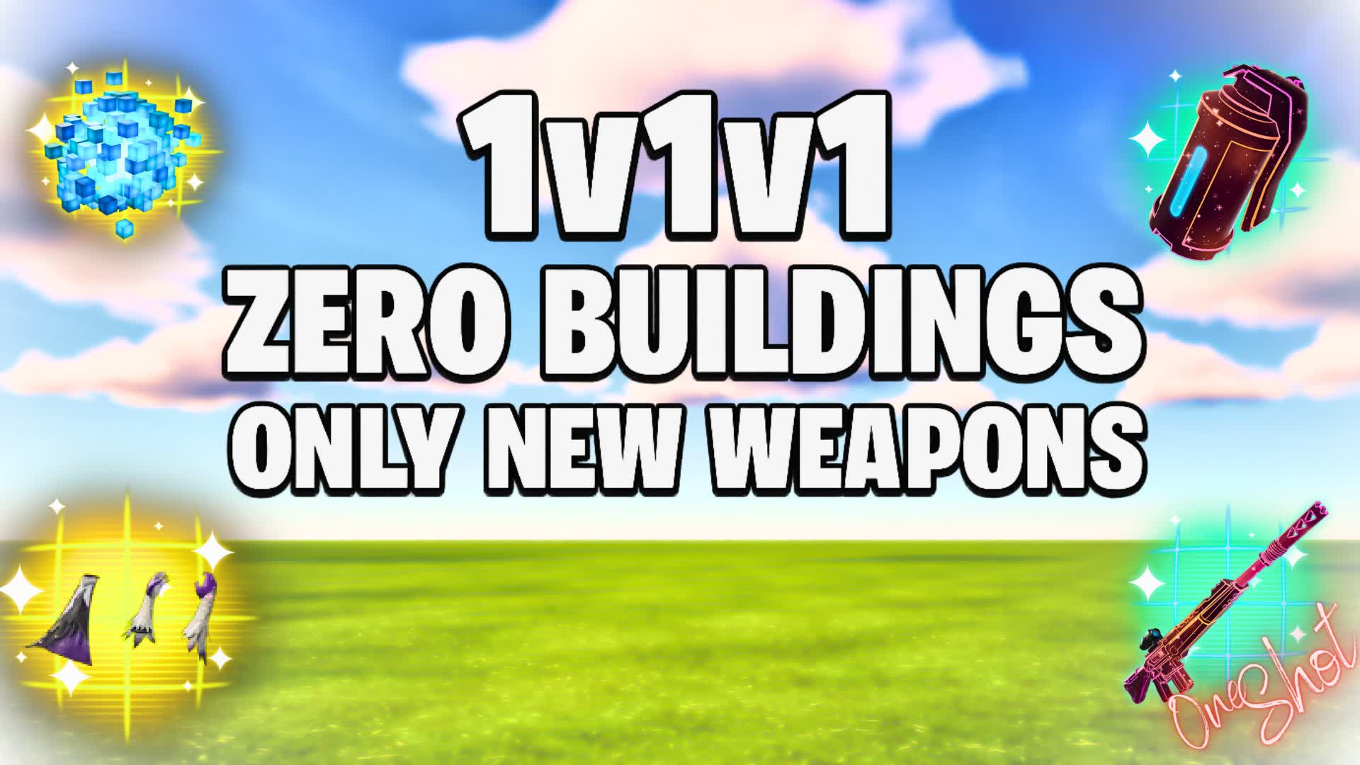 1v1v1 ZERO BUILDINGS ONLY NEW WEAPON 8225-5206-7427 by ezoneshottt - Fortnite Creative Map Code ...