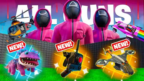 Fortnite SQUID GAME Codes and Maps - Fortnite