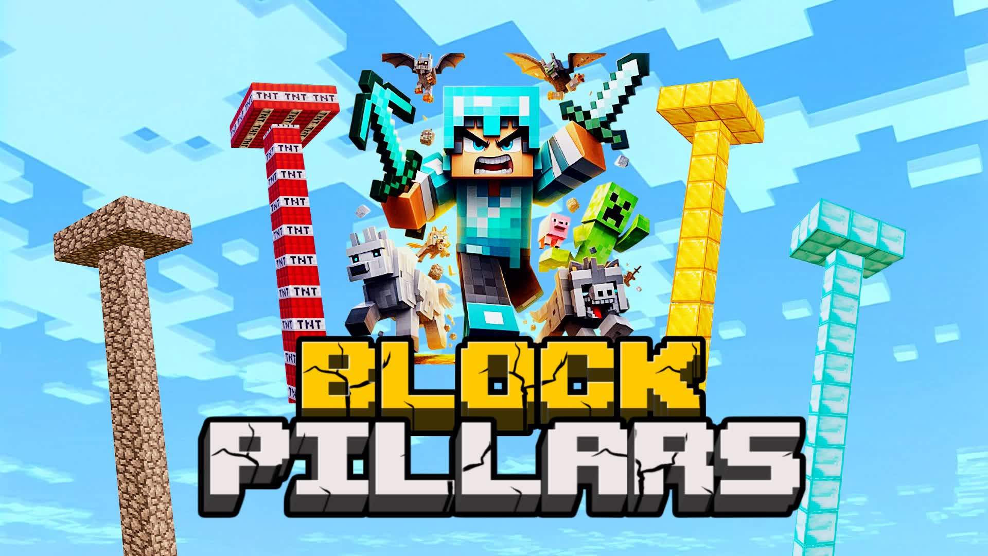 💎 BLOCK PILLARS 🧊 6806-9731-7182 by numb_studios - Fortnite Creative Map Code - Fortnite.GG