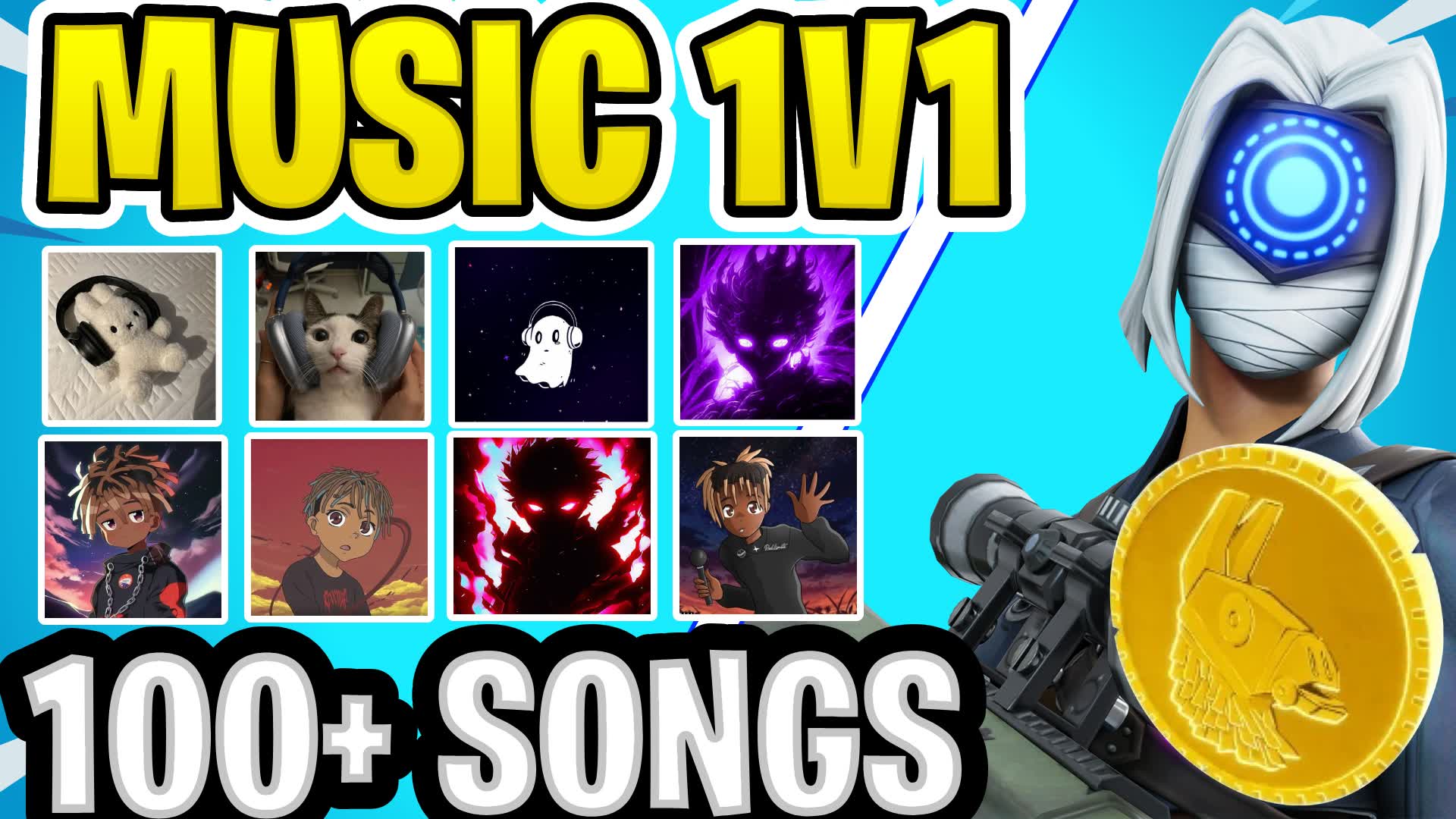 🎧 ULTIMATE MUSIC 1V1 | NEW SONGS + FOV 8011-4719-1956 by lukiischill ...