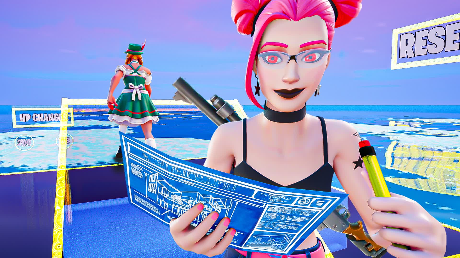 CLEAN 1V1 1313 3247 3786 By Satr Fortnite Creative Map Code CLEAN 1V1 1313 3247 3786 By Satr Fortnite Creative Map Code