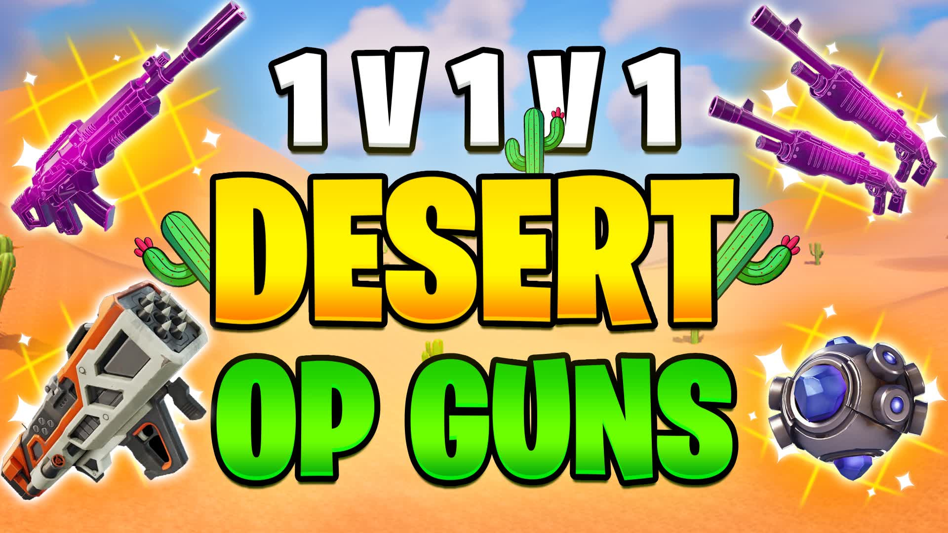 🏜️ Recarga del desierto 1 contra 1 🔫 OP Guns FFA 💥 4607-5565-6659, de ...