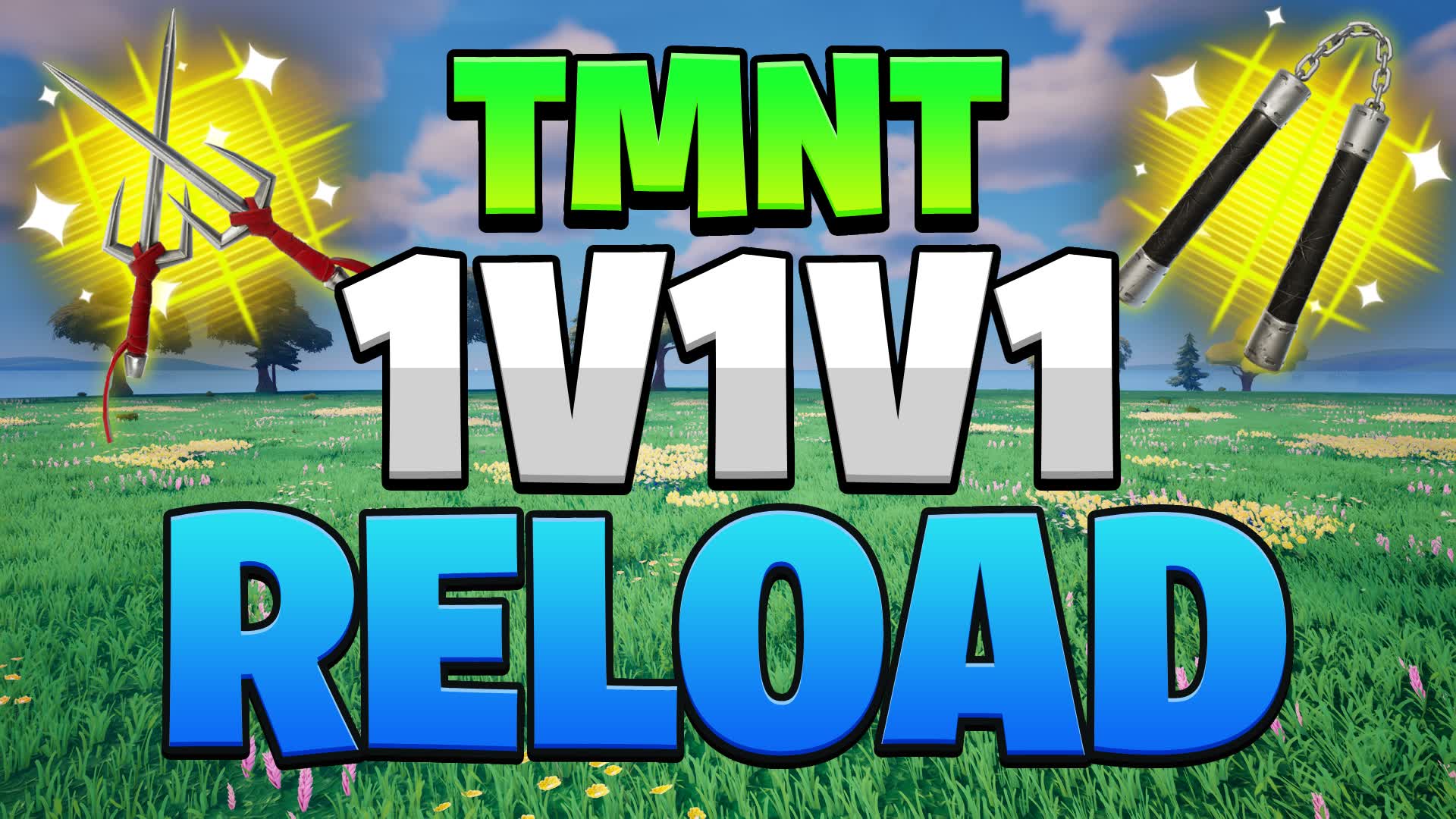 TMNT 1V1V1 RELOAD 7452-1016-1586 by tommiislav - Fortnite Creative Map Code - Fortnite.GG