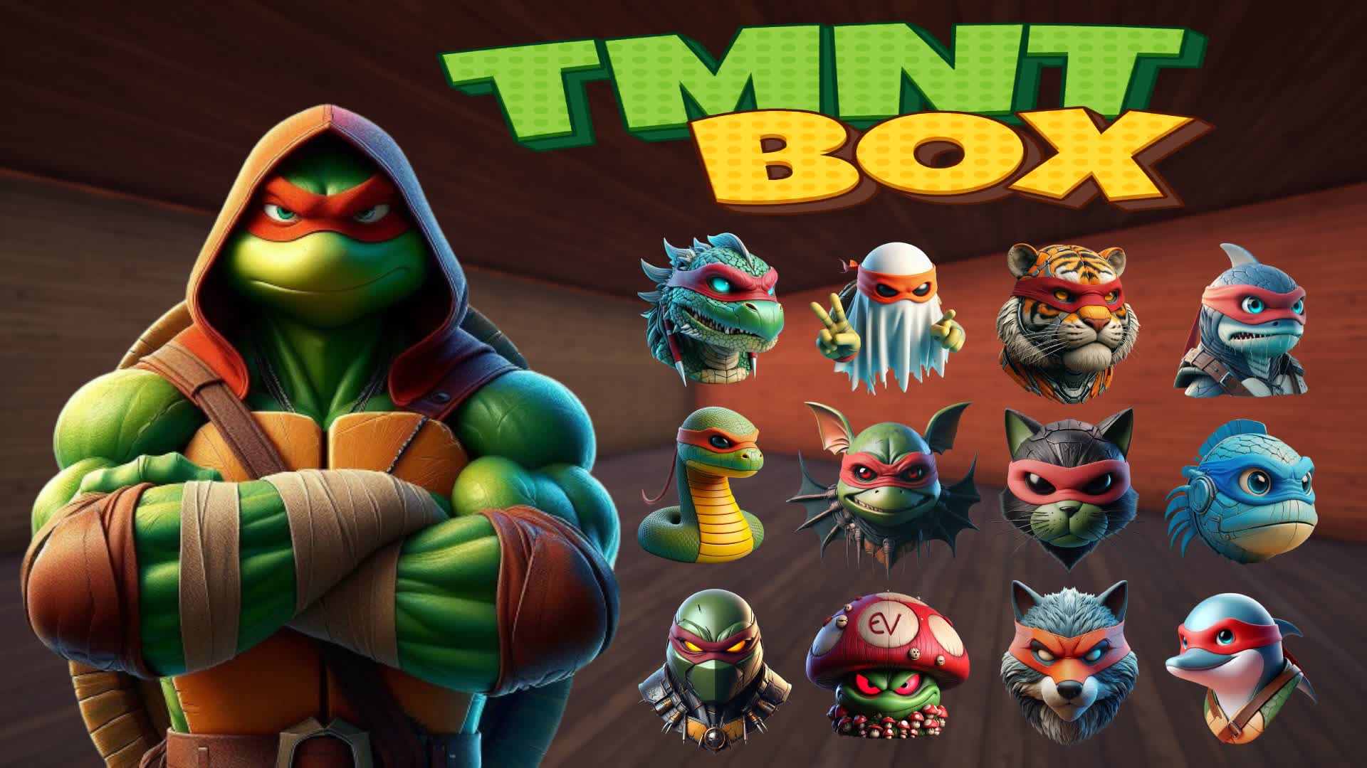 Juega 🍕 TMNT BOX PVP 📦 - 6241-2279-7487 | Fortnite Zone