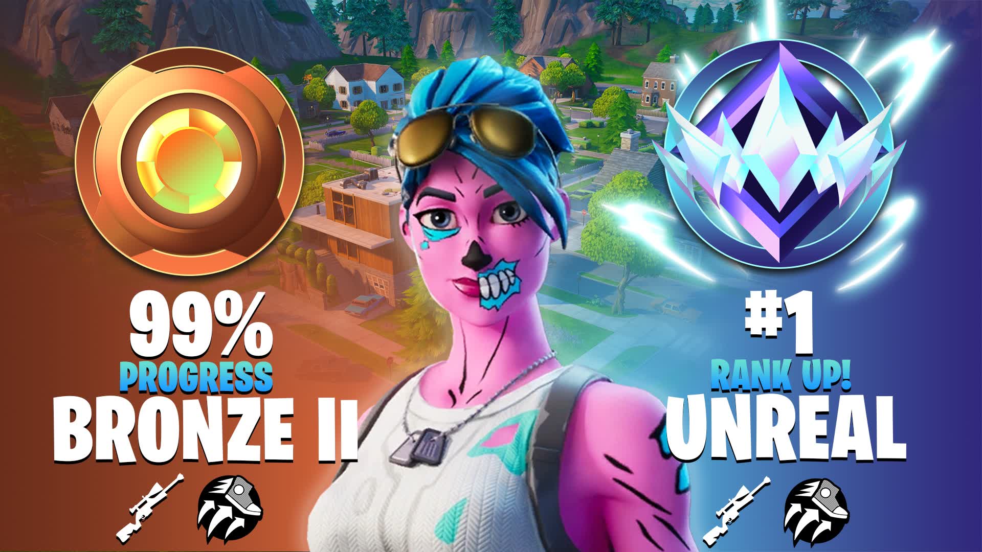 🏆RANKED ONE SHOT PLEASANT PARK! ⭐ 5034-9946-3320 من ابتكار alkanextra - Fortnite