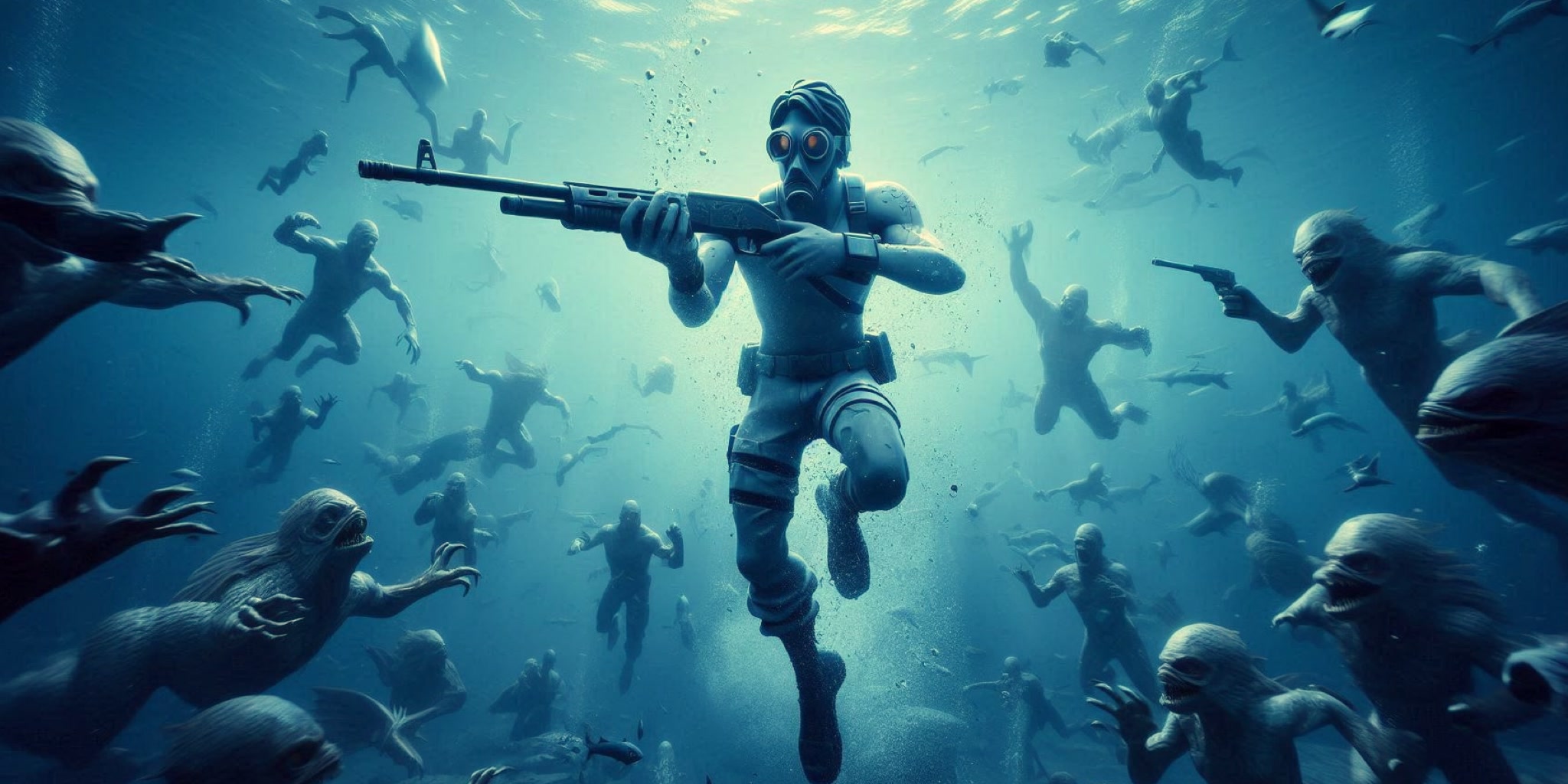 🐟 AQUA MANE - FREE FOR ALL 🐟🚣 4011-4761-1923 by whyzee2000 - Fortnite ...