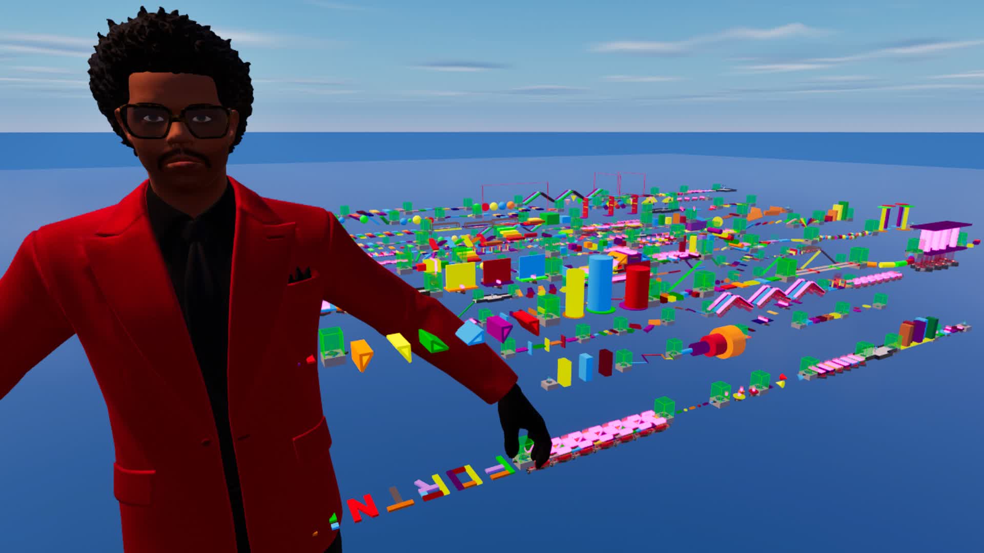 150 LEVEL THE WEEKND PARKOUR ⭐ 4286-3774-0879 by escapeitz - Fortnite ...