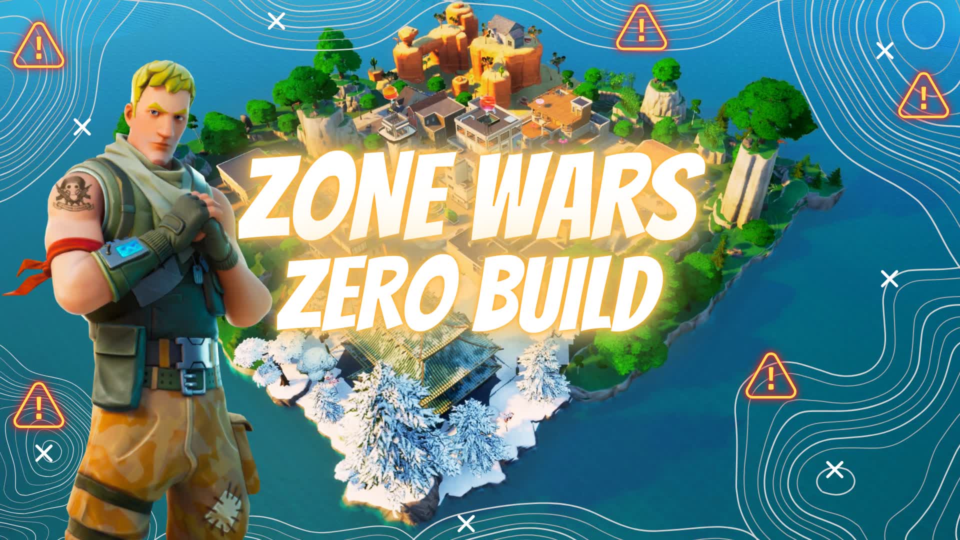 Zone Wars Zero Build 1970-6466-4745 by daarko - Fortnite Creative Map Code - Fortnite.GG