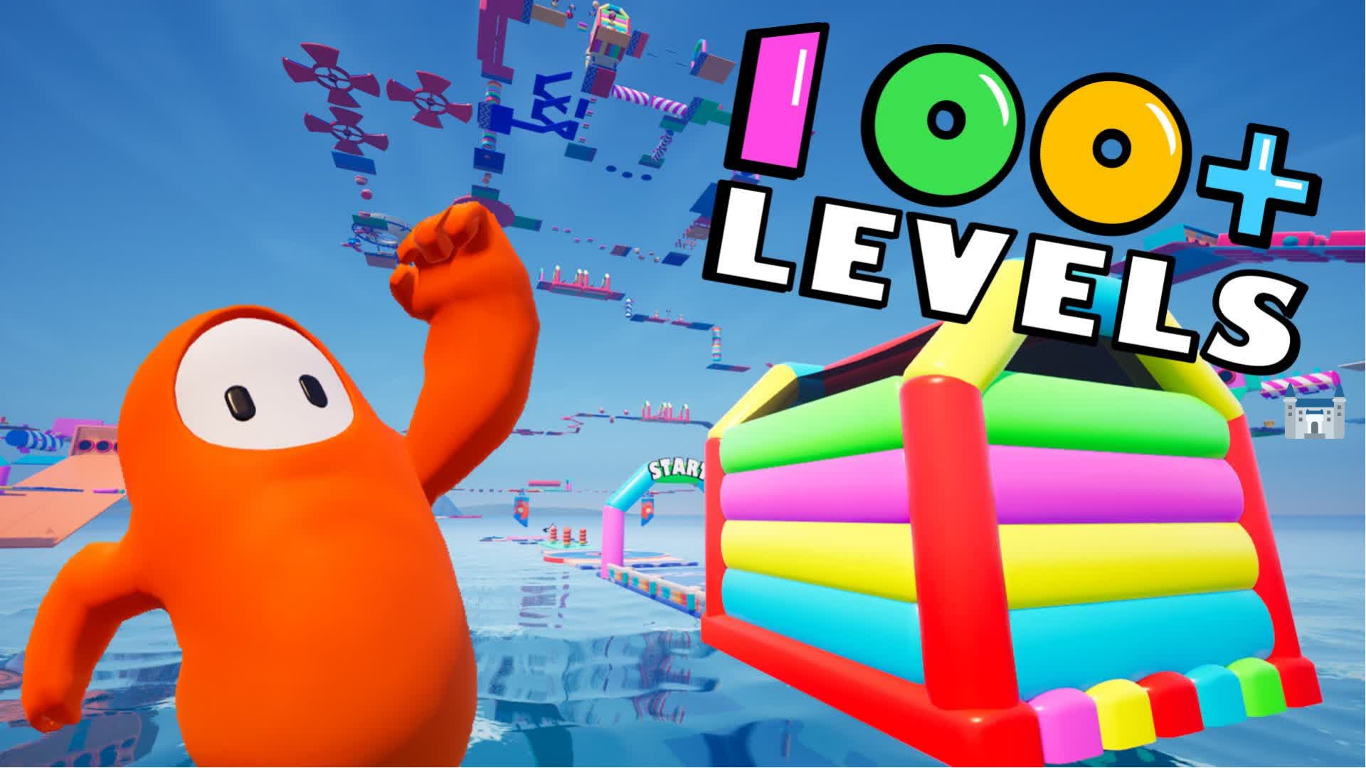 best_maps的Fall Guys Bouncing Bean Obby 🏰3036-1890-5810 - Fortnite