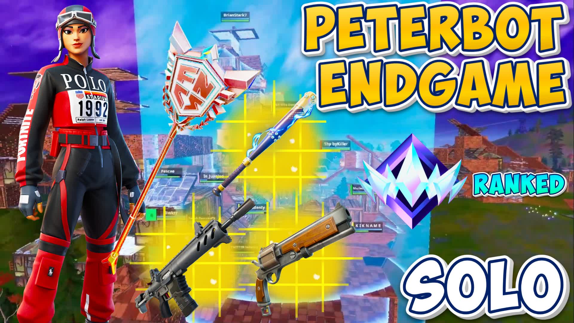 RANKED PETERBOT SOLO ENDGAME PRACTISE ⭐ 9278-3245-7580 by delfincraft ...