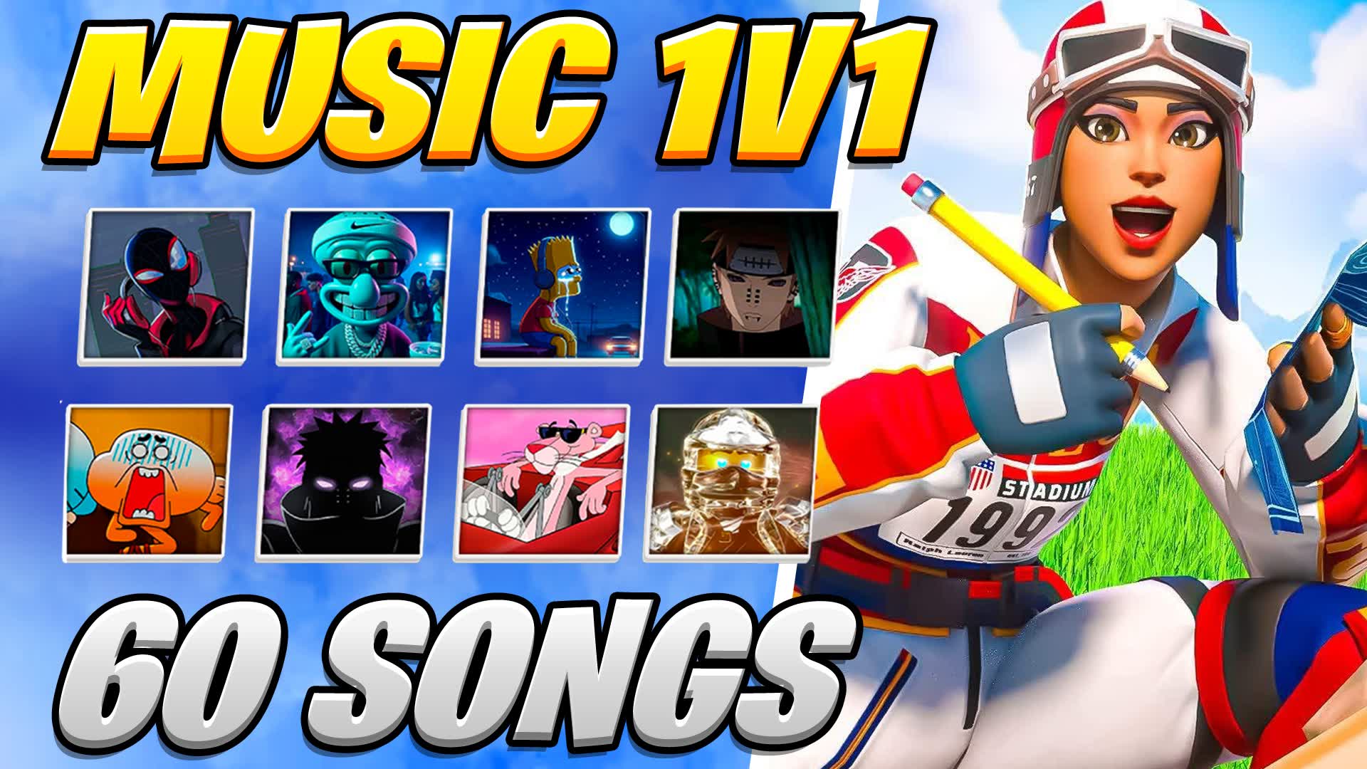 BEST MUSIC 1v1🎵 60 SONGS BUILD FIGHTS 9656-5677-5381 par igm - Fortnite