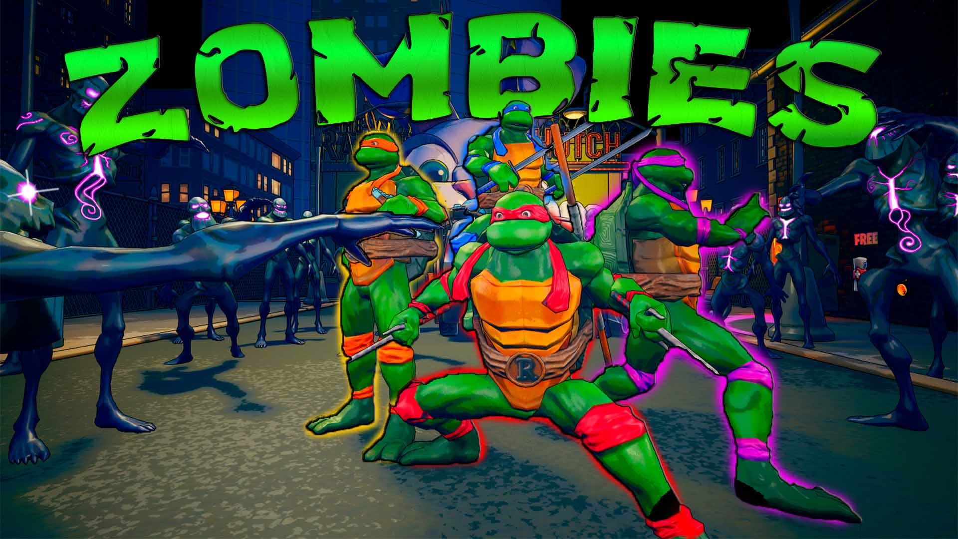 ZOMBIES BATTLE BOSSFIGHT 🐢 TMNT🍕 4472-0571-3934 by rth_studios ...